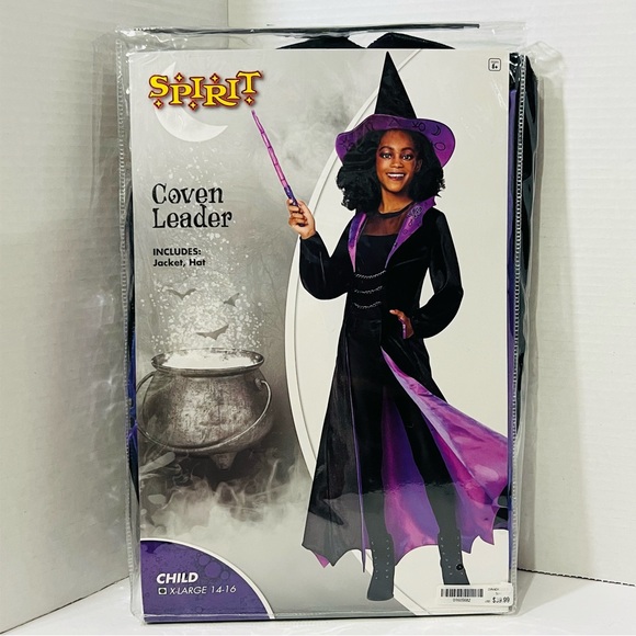 Costumes | Spirit Halloween Coven Leader Witch Costume Girls Size Xl 1416 Cosplay | Poshmark